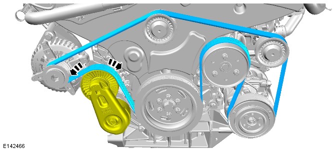 Range Rover Sport / L494 2017 ACCESSORY DRIVE