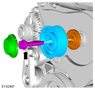 Range Rover Sport / L494 2017 ACCESSORY DRIVE