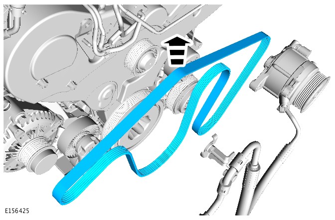 Range Rover Sport / L494 2017 ACCESSORY DRIVE