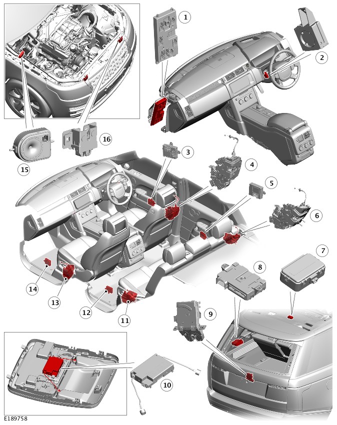 WSM-19601 - Workshop manual Range Rover Sport (LW) 2016 :: 2018.0 RANGE ...