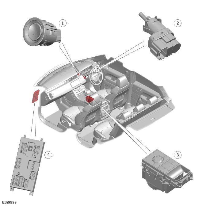 Range Rover Sport / L494 2017 STARTING SYSTEM