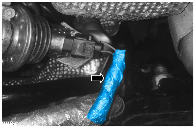 N323 - Diesel Exhaust Fluid (DEF) Injector Wiring Under Tension