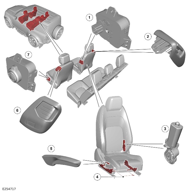 WSM-53145 - Workshop manual Defender (LE) 2023 AIRBAG SUPPLEMENTARY ...